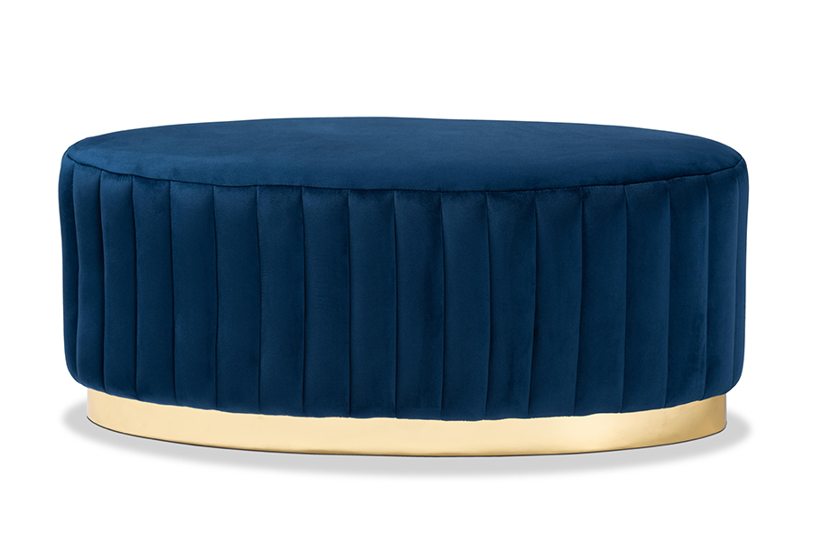 WoW | Baxton Studio Glamour Kirana Series Ottomans | Enhance Your ...